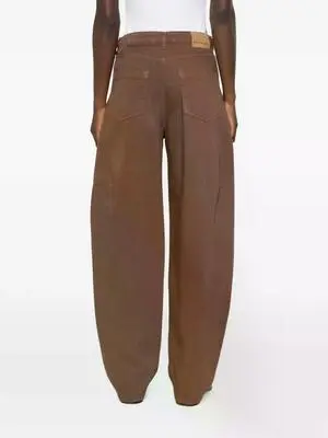 ERMANNO FIRENZE Panelled Wide-leg Jeans
