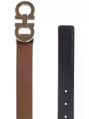 FERRAGAMO Belt Box With Gancini Switch Buckle