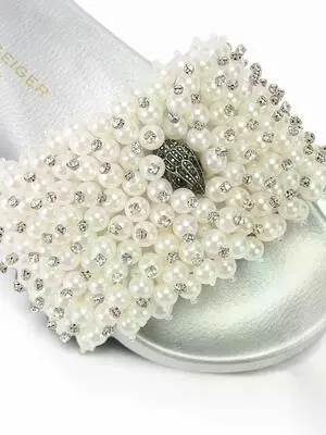 Kurt Geiger Meena Eagle Bead Slides