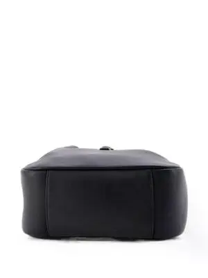 Saint Laurent Supple Leather Hobo Bag - Black