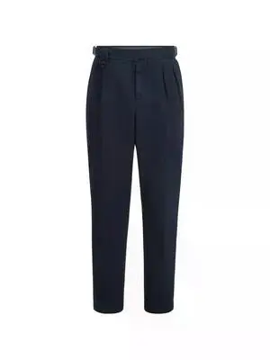 Brunello Cucinelli Chevron-weave Double-pleat Trousers