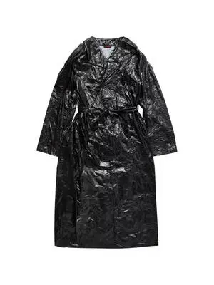LỰU ĐẠN Crumple Terror Trench Coat