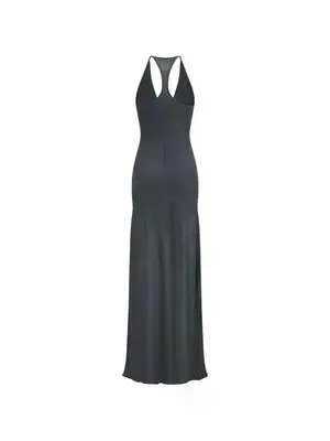 OUDE WAAG Ripple Ribbed-knit Maxi Dress