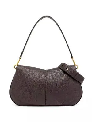 GIANNI CHIARINI Large Helena Round Grained-leather Shoulder Bag