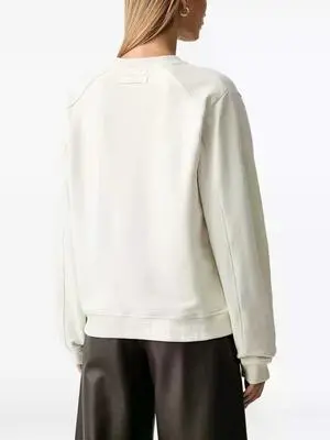 Patrizia Pepe Panelled Raglan-sleeve Sweatshirt