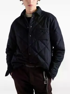 Prada Padded Cashmere Shirt