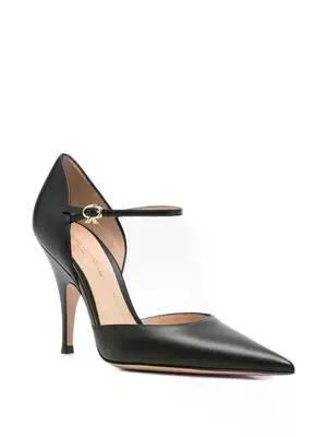 GIANVITO ROSSI Sofia D'orsay Leather Pumps