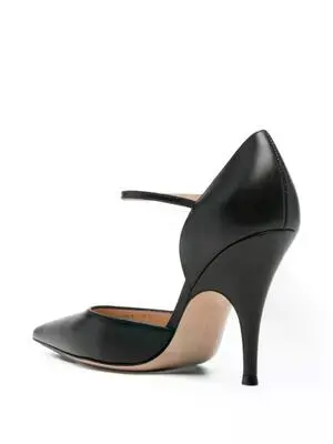 GIANVITO ROSSI Sofia D'orsay Leather Pumps