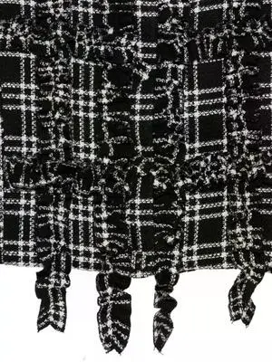ALESSANDRO ENRIQUEZ Ruffled Bouclé Jacket