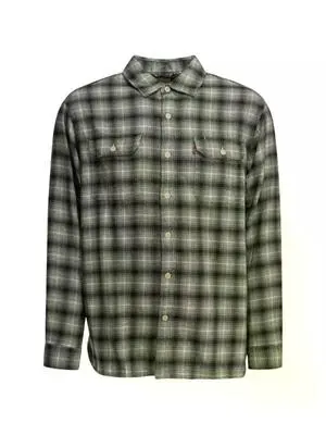 LEVI'S Jackson Worker Check-pattern Cotton Overshirt - Black