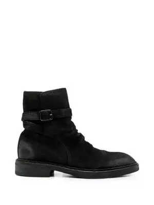 Officine Creative Concept Buckled Leather Boots