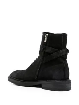 Officine Creative Concept Buckled Leather Boots