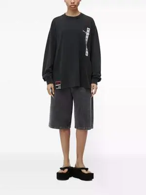 Alexander Wang Graphic Long-sleeve T-shirt