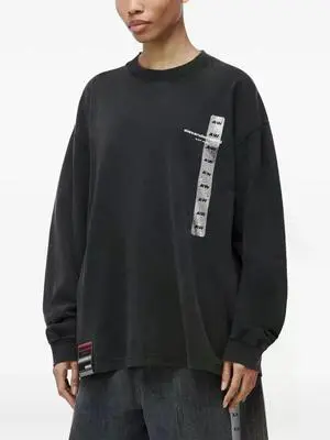 Alexander Wang Graphic Long-sleeve T-shirt