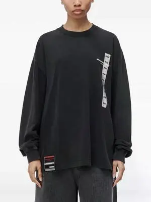 Alexander Wang Graphic Long-sleeve T-shirt