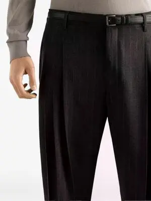 Dolce & Gabbana Pinstripe Virgin-wool Trousers