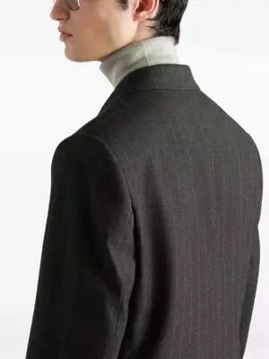 Dolce & Gabbana Palermo Double-breasted Pinstripe Wool Jacket