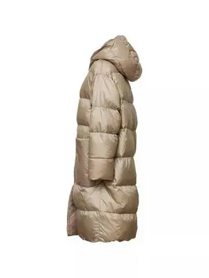 Max Mara Quilted Hooded Coat