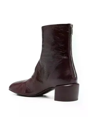 Officine Creative Flore Zip-up Leather Boots