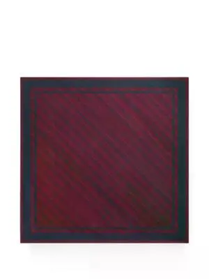 Dolce & Gabbana Striped-print Silk Twill Scarf