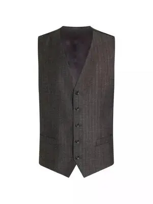 Dolce & Gabbana Pinstripe Wool Vest