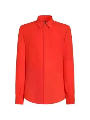 Dolce & Gabbana Crêpe De Chine Silk Martini Shirt