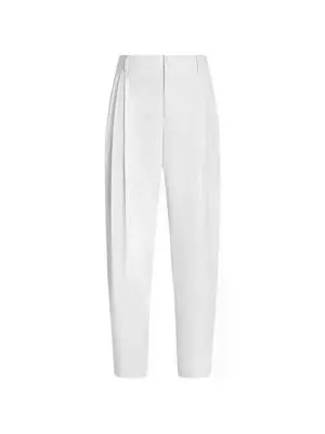 Dolce & Gabbana Micro-rib Trousers - White