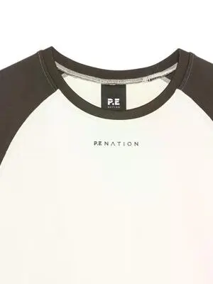 P.E Nation Signature Raglan-sleeve T-shirt