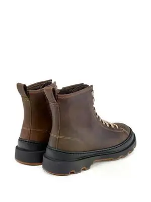 Camper Brutus Leather Ankle Boots