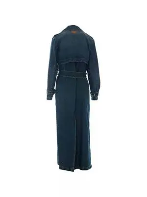 Liu Jo Belted Denim Trench Coat