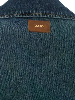 Liu Jo Belted Denim Trench Coat
