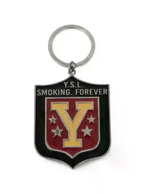 Saint Laurent Shield Key Ring