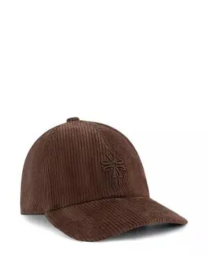 Jacob Cohen Logo-embroidered Corduroy Baseball Cap - Brown