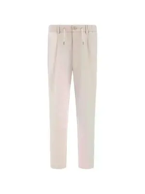 Herno Drawstring Straight-leg Trousers - Neutrals