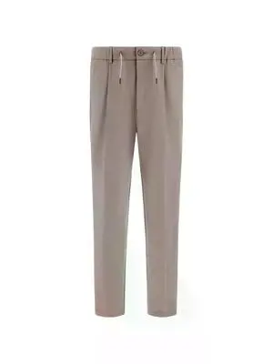 Herno Straight-leg Trousers - Neutrals