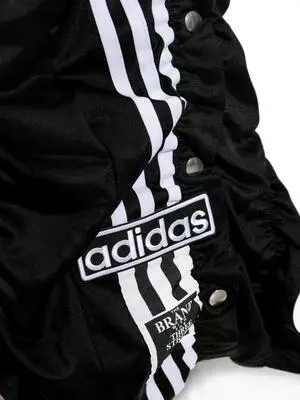 Adidas Ruched Side-stripe Skirt
