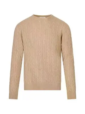 Malo Cable-knit Sweater - Neutrals