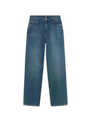 BOSS Straight-leg Denim Trousers - Blue