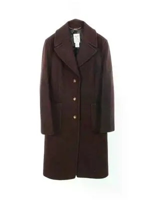 Celine Chesterfield Button-down Coat - Red