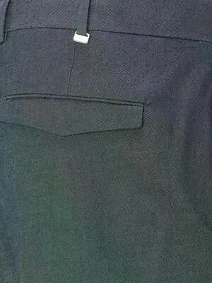 PT TORINO Edge Pressed-crease Trousers - Blue