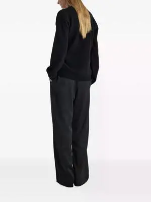 RÓHE Pin-fastening Wrap-style Cardigan