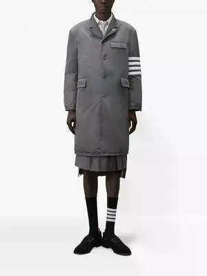 Thom Browne 4-bar Down-filled Overcoat
