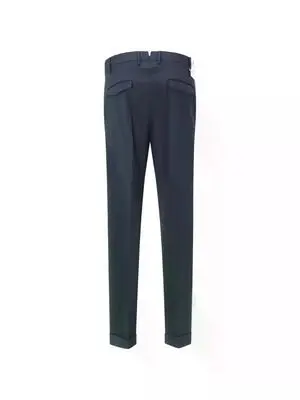 PT TORINO Pressed-crease Turned-up Trousers