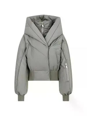 Attico Taupe Puffer Jacket