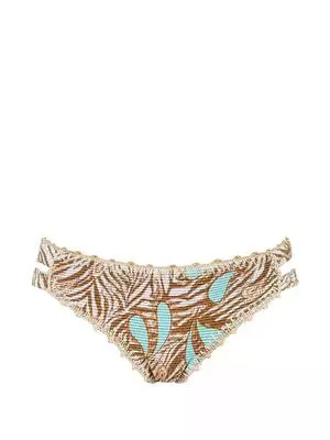 DEL MAAR Yabai Patterned Bikini Bottoms