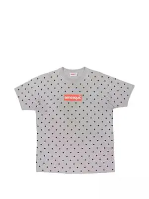 Supreme X Omme Des Garçons Box Logo Polka-dot T-shirt
