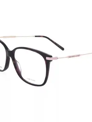 Marc Jacobs Tortoiseshell-effect Square-frame Glasses