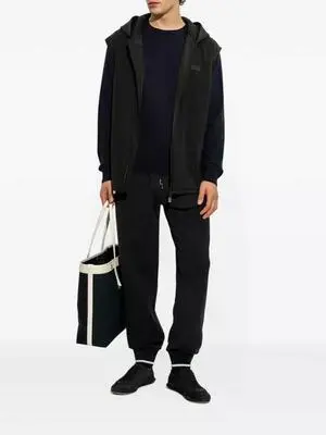 Dolce & Gabbana Cotton Jogging Trousers With Embroidery