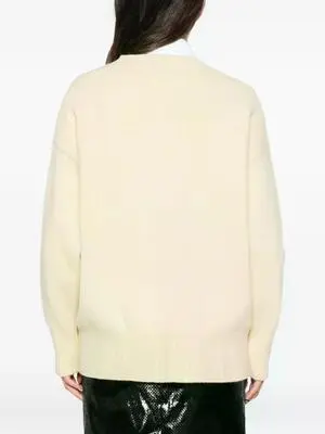 RÓHE V-neck Knit Sweater