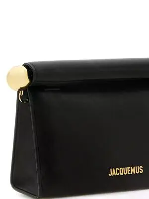 Jacquemus Rond Carré Leather Clutch Bag